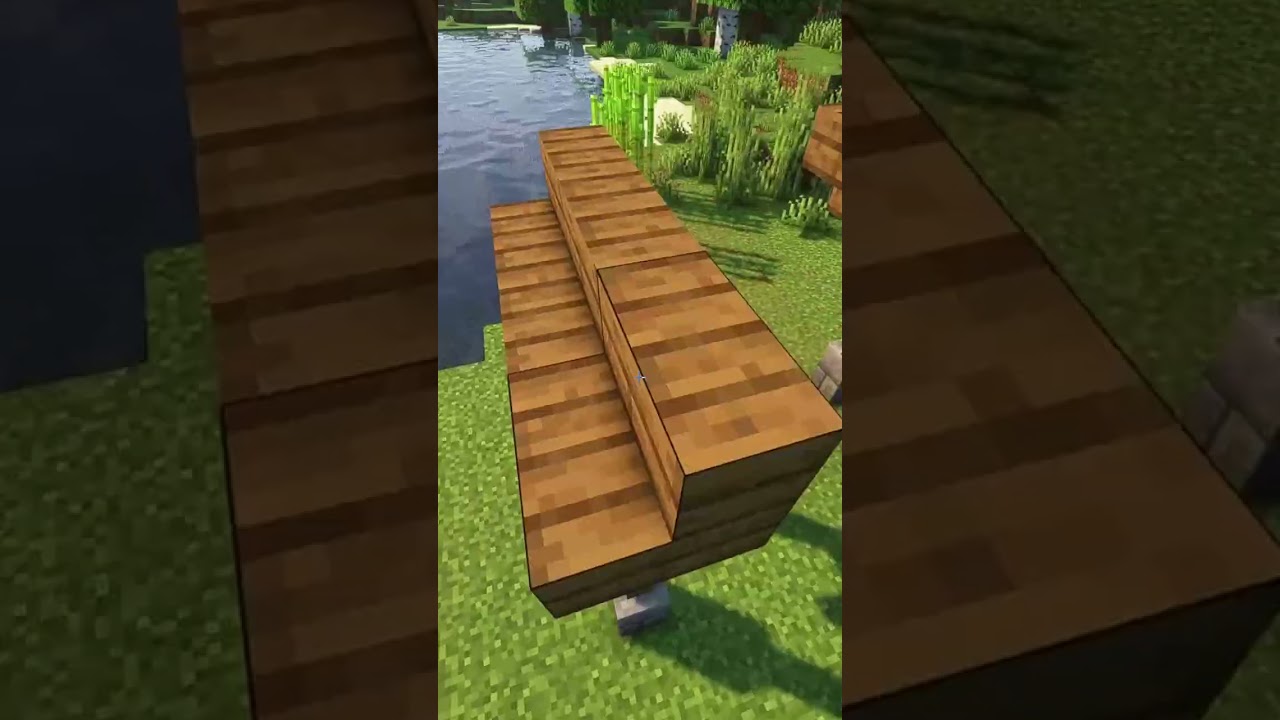 MINECRAFT SWING DESIGN TUTORIAL | #minecraft #shorts #gaming #minecraftshorts