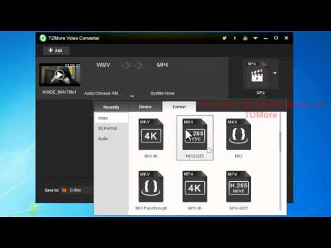 How to convert WMV to MP4?