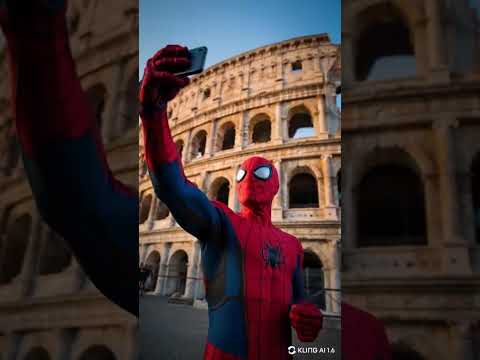 Spider Man speedruns the planet #spiderman #shorts #travel #marvel #usethisaudio