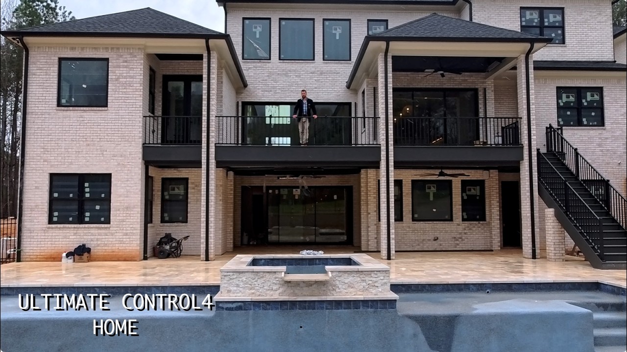 This Atlanta Home is Getting a FULL Control4 Smart System (16 Zones + Video Wall)