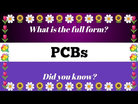 Full Form of PCBs.