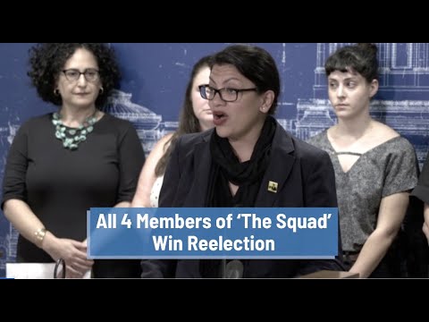 All 4 Members of ‘The Squad’ Win Reelection