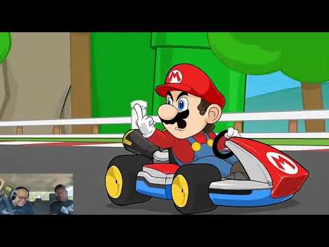 Mario Loses It: A Brutal Showdown with Non-Nintendo Characters! Racist Mario Reaction! #viralvideo