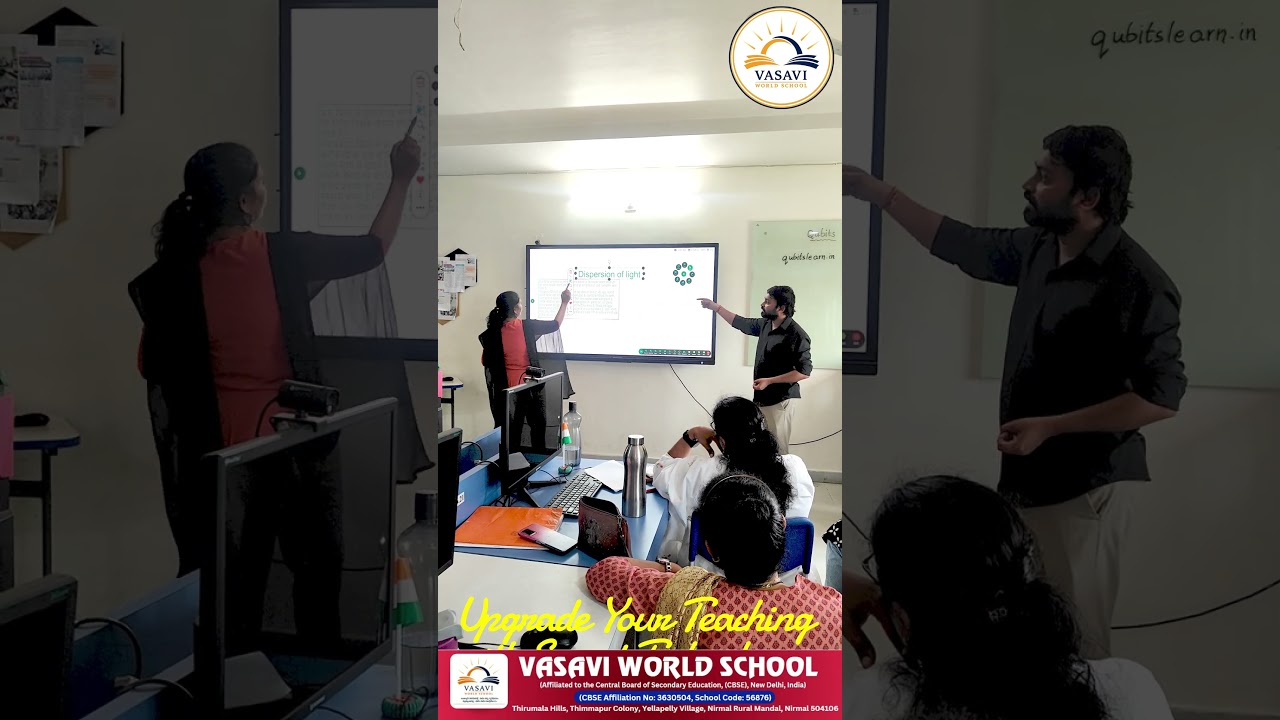 #Digital Workshop for Teachers #vasaviworldschool