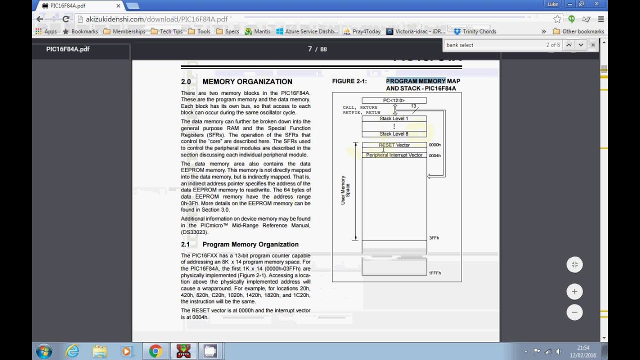 PIC Microcontroller Tutorial 2 - Your first program, switching on an output