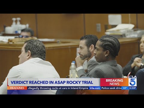 Jury announces they reached a verdict in the A$AP Rocky trial