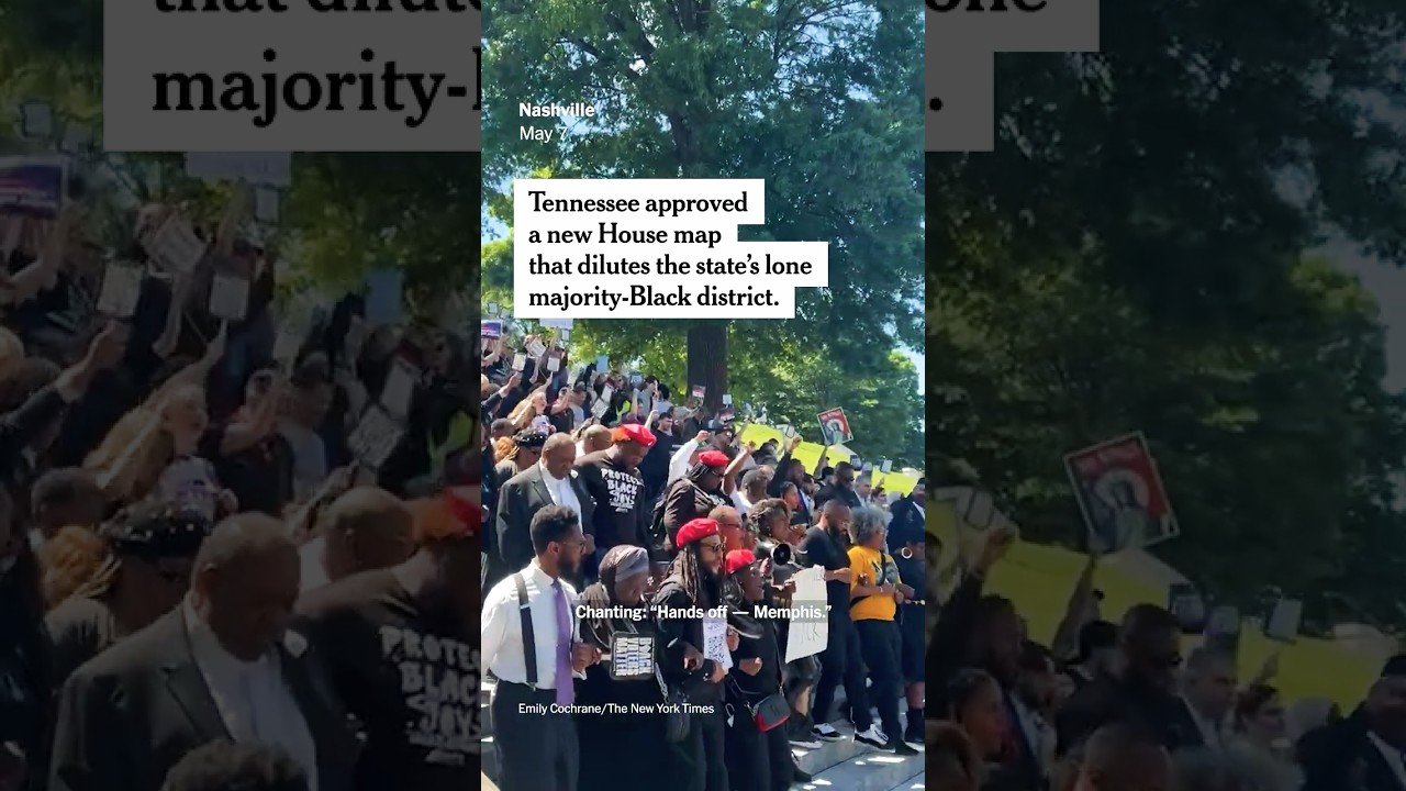 GOP Breaks Up Tennessee’s Only Majority-Black Congressional District, to Protests
