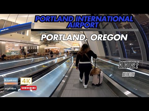Portland International Airport✈️ "Concourse E" | Airport Tour | Portland, Oregon