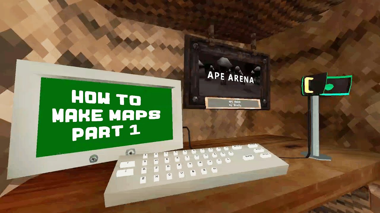 How to Make Custom Gorilla Tag Maps | Part 1