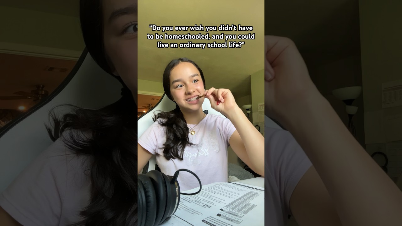 I like being homeschooled 😅💗🤷‍♀️ #fypシ゚ #relateable #school #life #study #homeschooled #viral