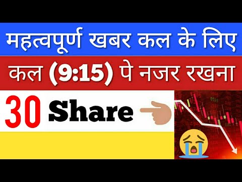 कल जबर्दस्ट गिर सकता 🔴 SHARE MARKET LATEST NEWS TODAY | STOCK MARKET INDIA