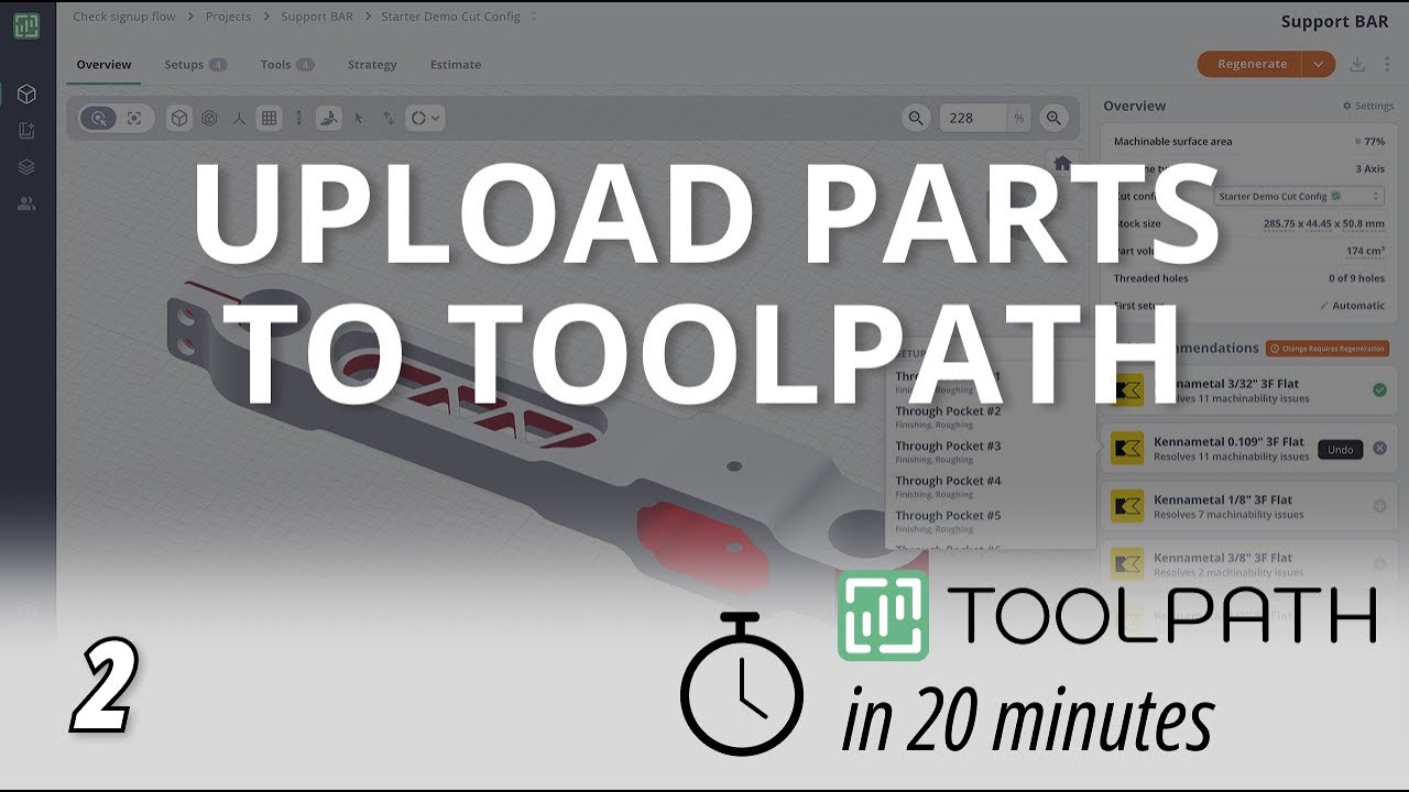 2. Upload Parts to Toolpath