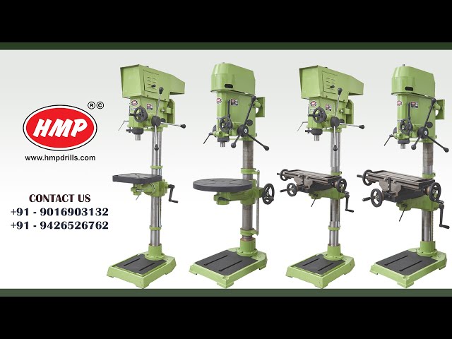 Pillar Drill Machine - HMP-27 25mm Radial Drilling Machine Manufacturer ...