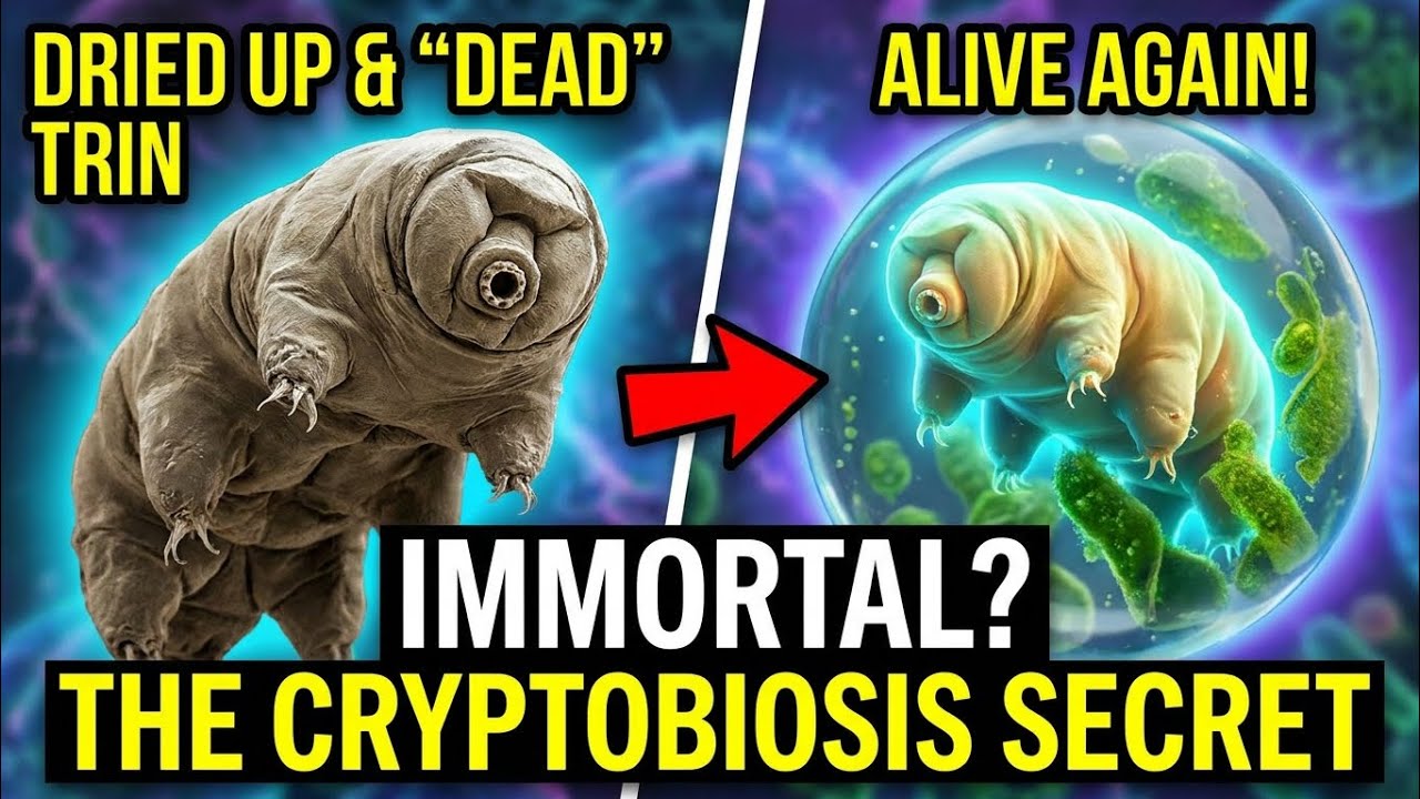 Cryptobiosis & Tardigrades Explained | The Ultimate Survival Hack 