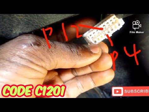 HOW TO ERASE CODE C1201 WITHOUT DIAGNOSTIC MACHINE #GariAutocare #video