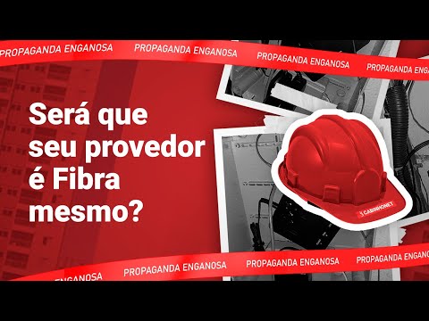 Será que é Fibra Ótica de verdade?