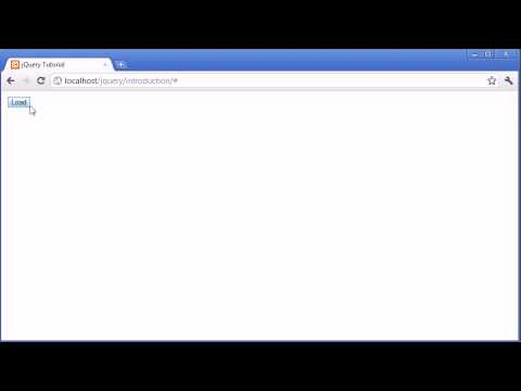 Learn jQuery Tutorial 96 Load file - Mind Luster
