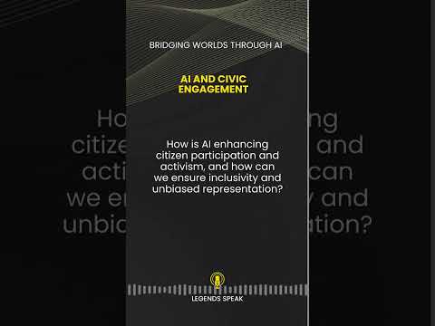 AI and Civic Engagement 📣🤖 How is AI enhancing citizen participation and activism, and how can