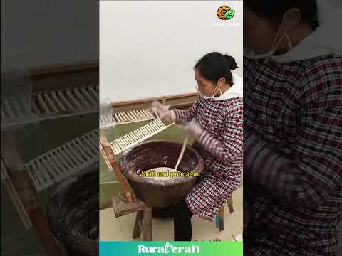 The Art of Noodle Making: Traditional Hand-Pulled Noodles #handmadenoodles #craftsmanship
