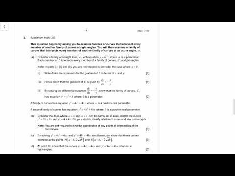 IB Math 2023 AA HL Nov P3 paper preview