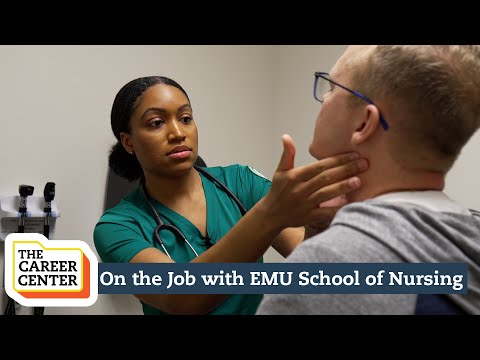 On the Job with EMU School of Nursing