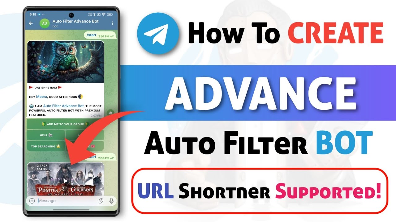 How To Make Advanced Auto Filter Bot | Telegram File Search Bot Tutorial 2026