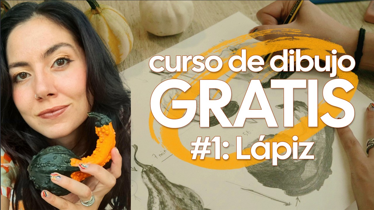 Curso de DIBUJO a lápiz GRATIS | Cap.01 - Autumn Season, bodegón y tips de dibujo