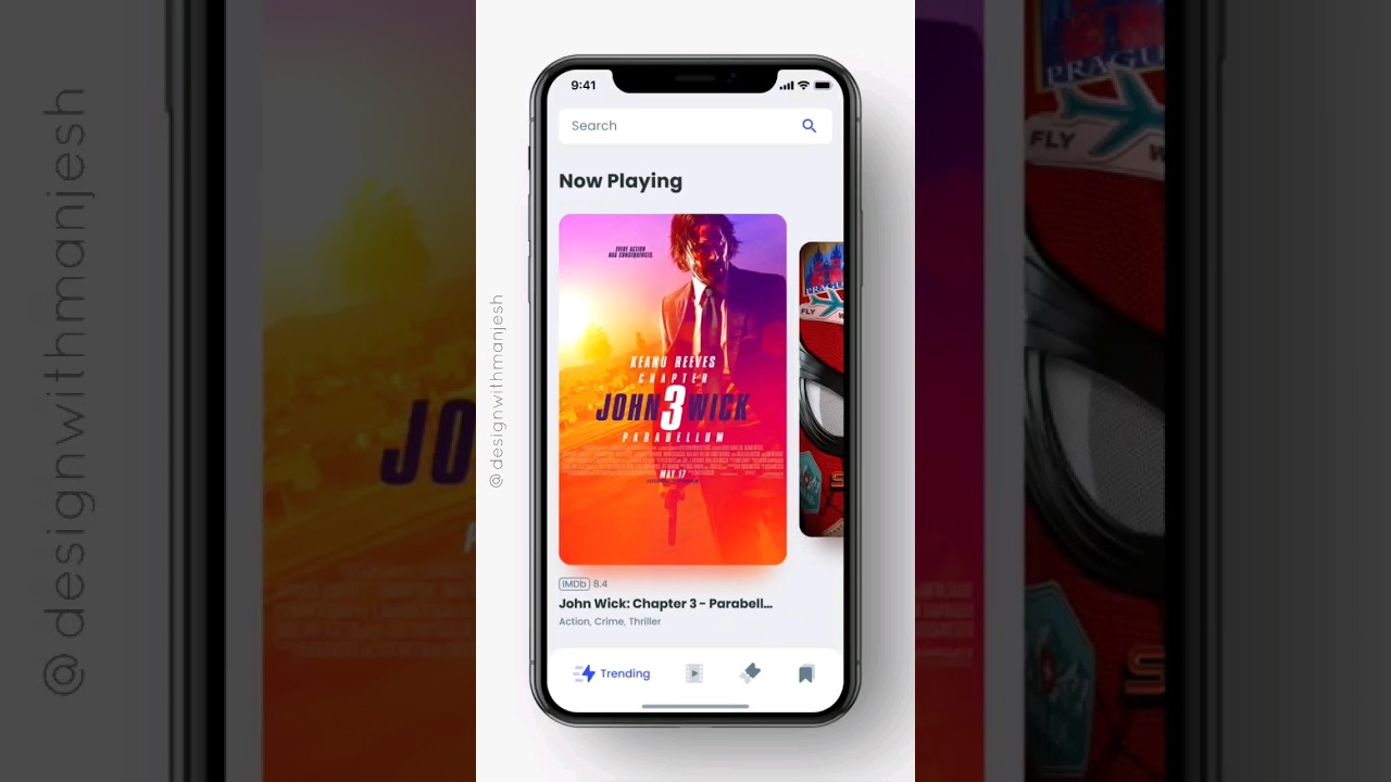 🎦 Movie Ticket Mobile App UI Design #figma #uidesign #tutorial #ui #figmatutorial #uxdesign