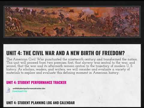 Greg's Civil War Unit Website