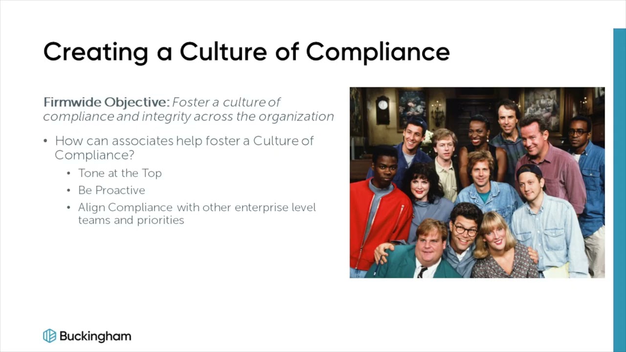 Module 3 - Culture of Compliance
