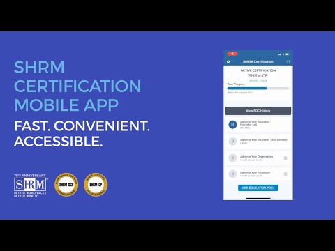 SHRM Recertification | SHRM Certification App
