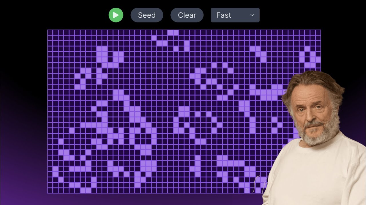 Conway's Game of Life | Portfolio Project | React + Tailwind