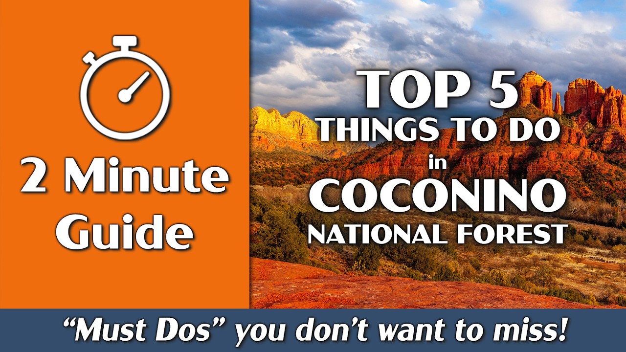 Coconino National Forest | Top 5 Things to Do | 2-Minute Guide