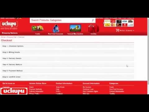 How to Purchase Products on the Uchumi Online Shop