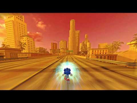 GTA SA Map in Sonic Unleashed PC Mod (WIP)