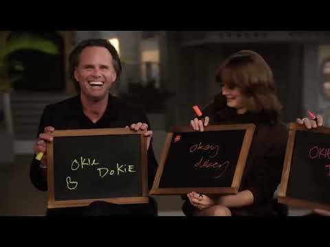 Fallout tv show cast being chaotic goofs for 12 mins