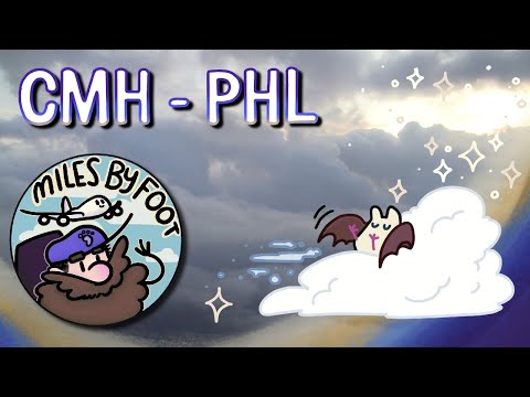 Full Flight Experience - Columbus, OH (CMH) to Philadelphia (PHL)