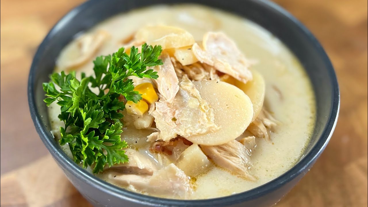 Ultimate Creamy Crockpot Chicken Potato Soup Recipe!