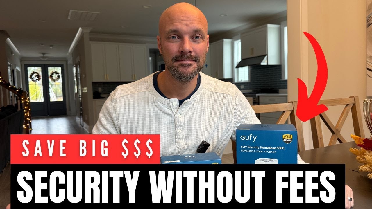 DIY Home Security Without Monthly Fees — Eufy Cameras + HomeBase Review