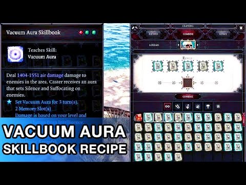Vacuum Aura Skillbook Recipe - Divinity Original Sin 2