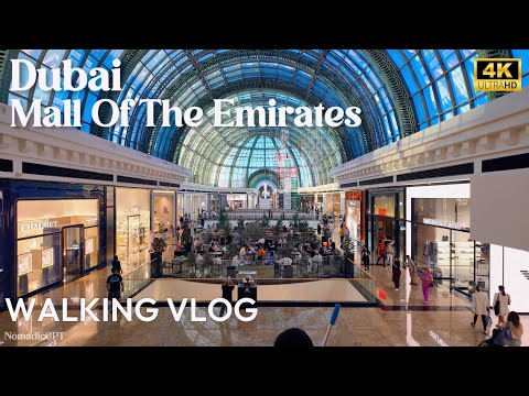 Dubai Mall of The Emirates in Winter 2024 | Dubai Travel Guide 4K HDR