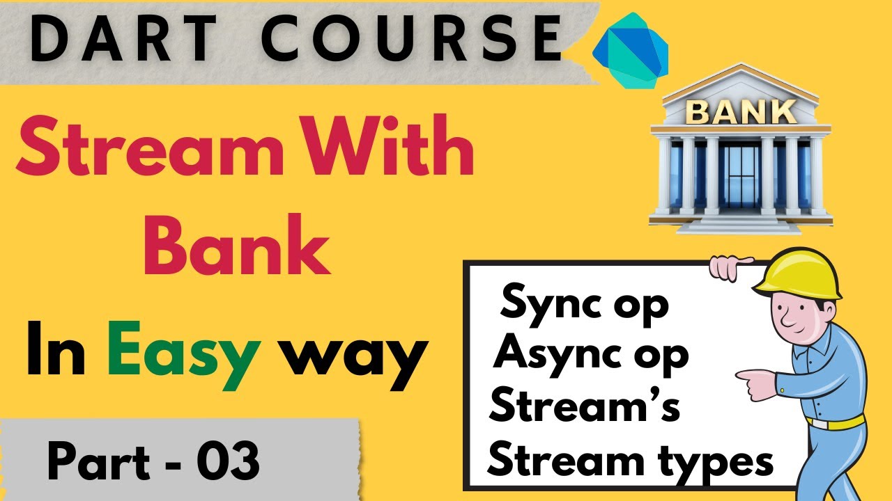 Flutter tutorial |  Streams Explained with Real-Life Examples