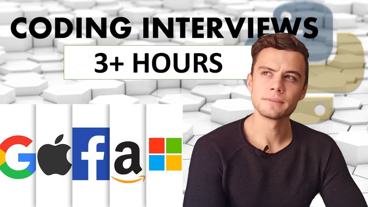 Python CODING INTERVIEW Questions FULL COURSE. Get hired by Apple, Google, Amazon and Meta