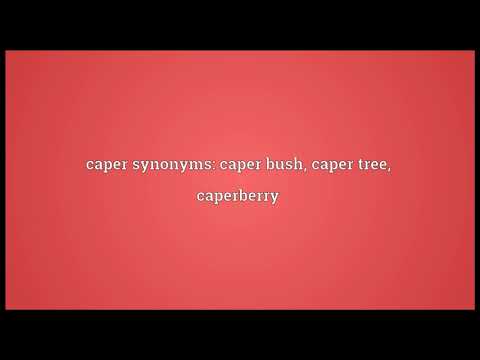 Caper Meaning