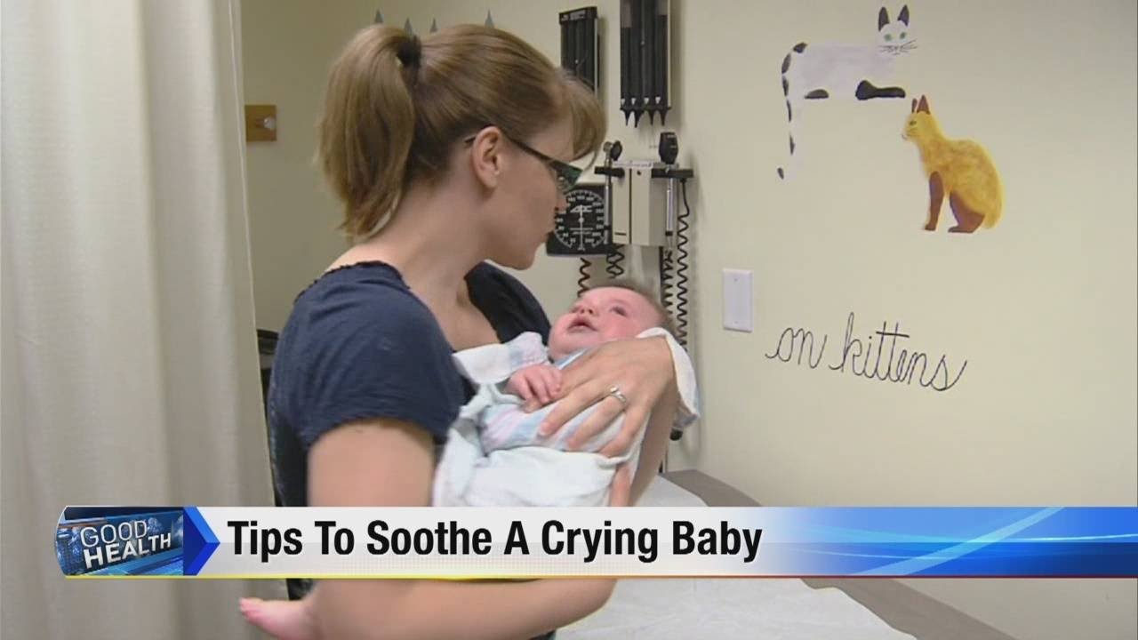 Tips to soothe a crying baby
