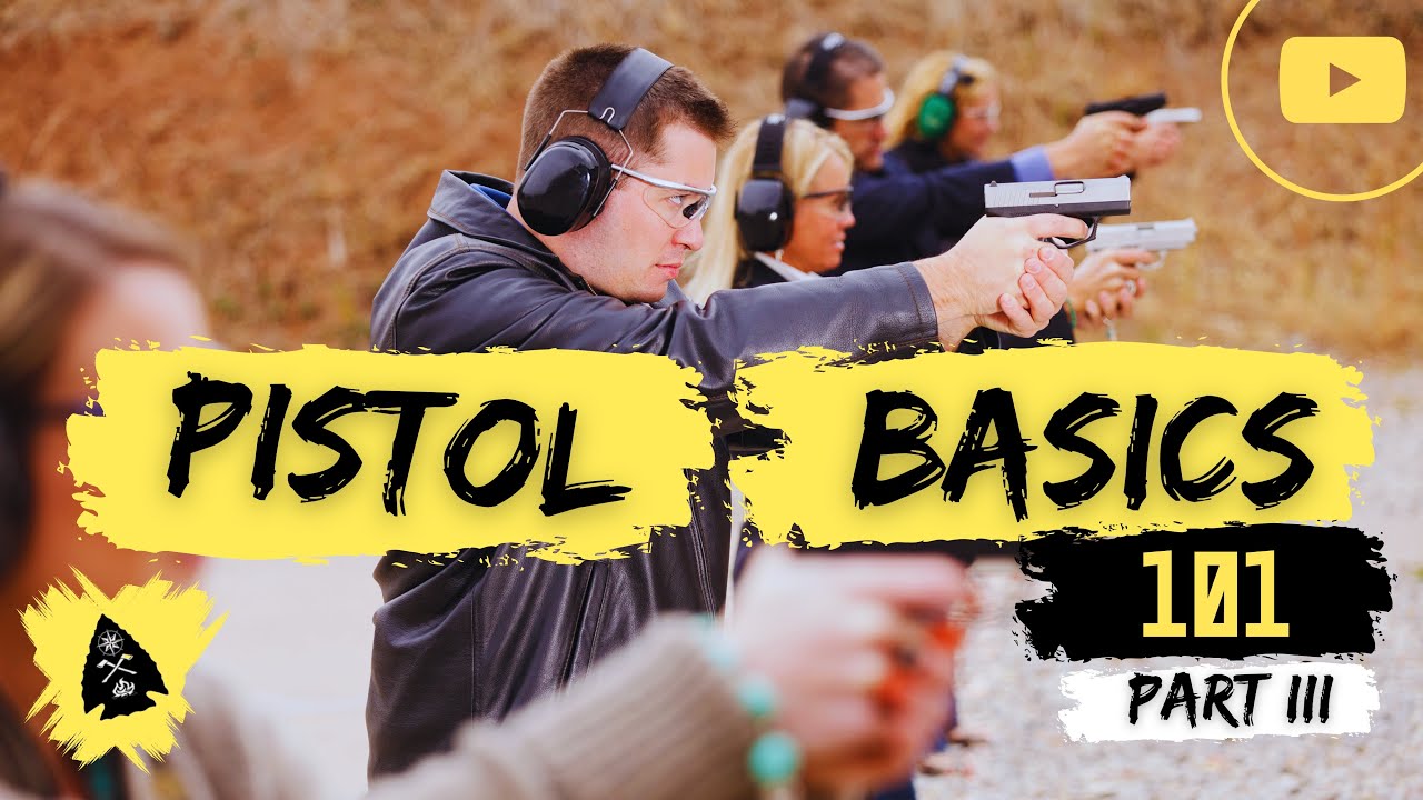 PISTOL BASICS 101: PART III | NEXT STEP TRAINING #rangeday #survival #pistolknowledge