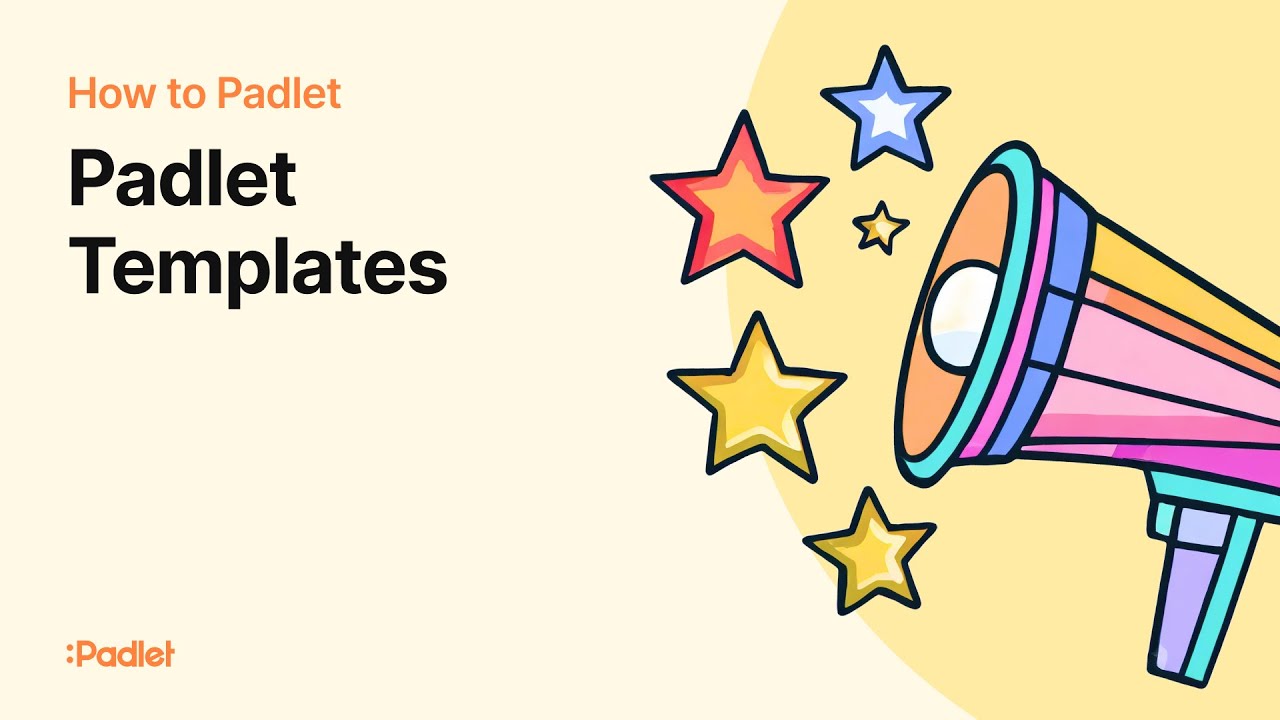 How to use Templates on Padlet