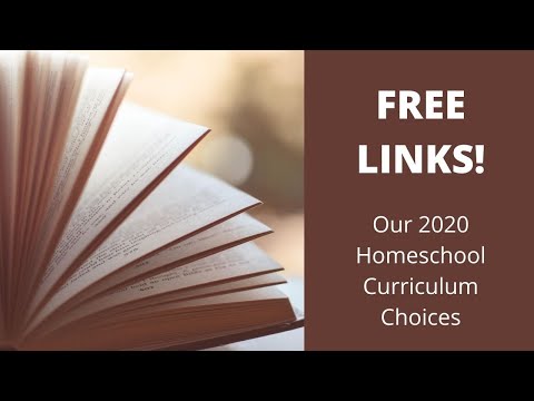 Homeschool Overview 2020 | FREE HOMESCHOOL MATERIAL LINKS| Large Family Homeschool