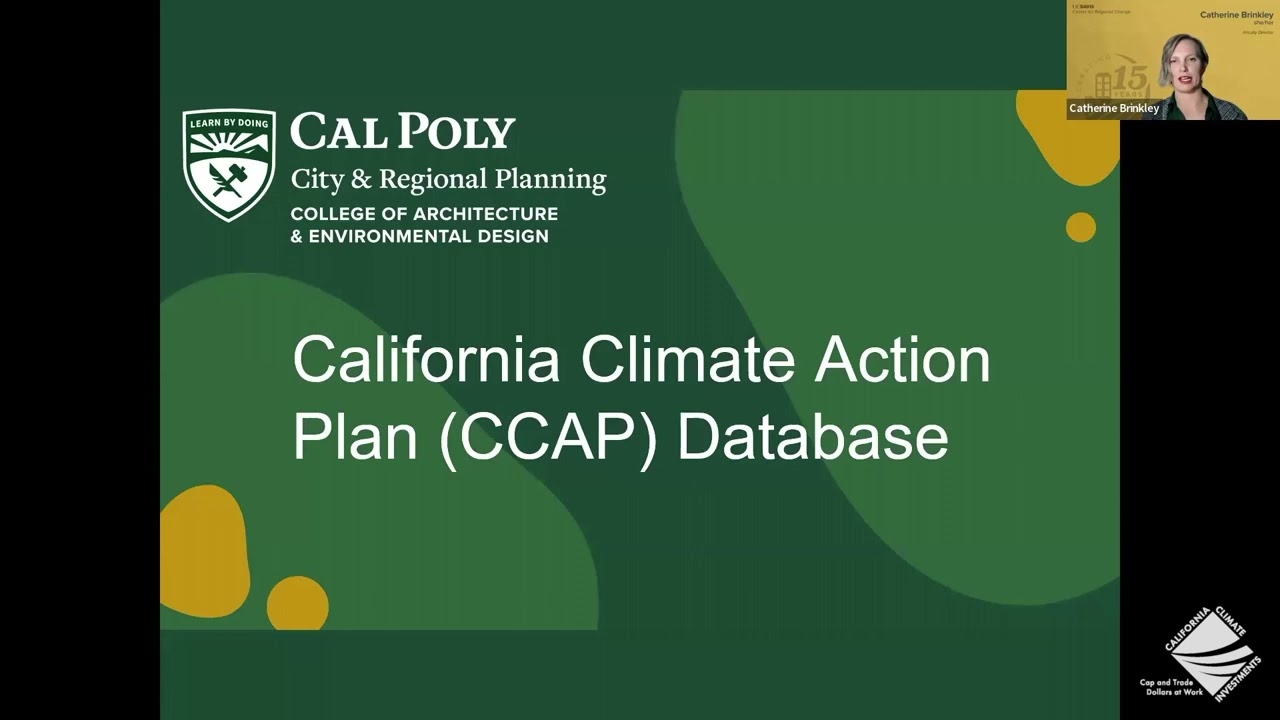 Best Practices and Capacity Building for Local Governments Implementing Climate Action Plans
