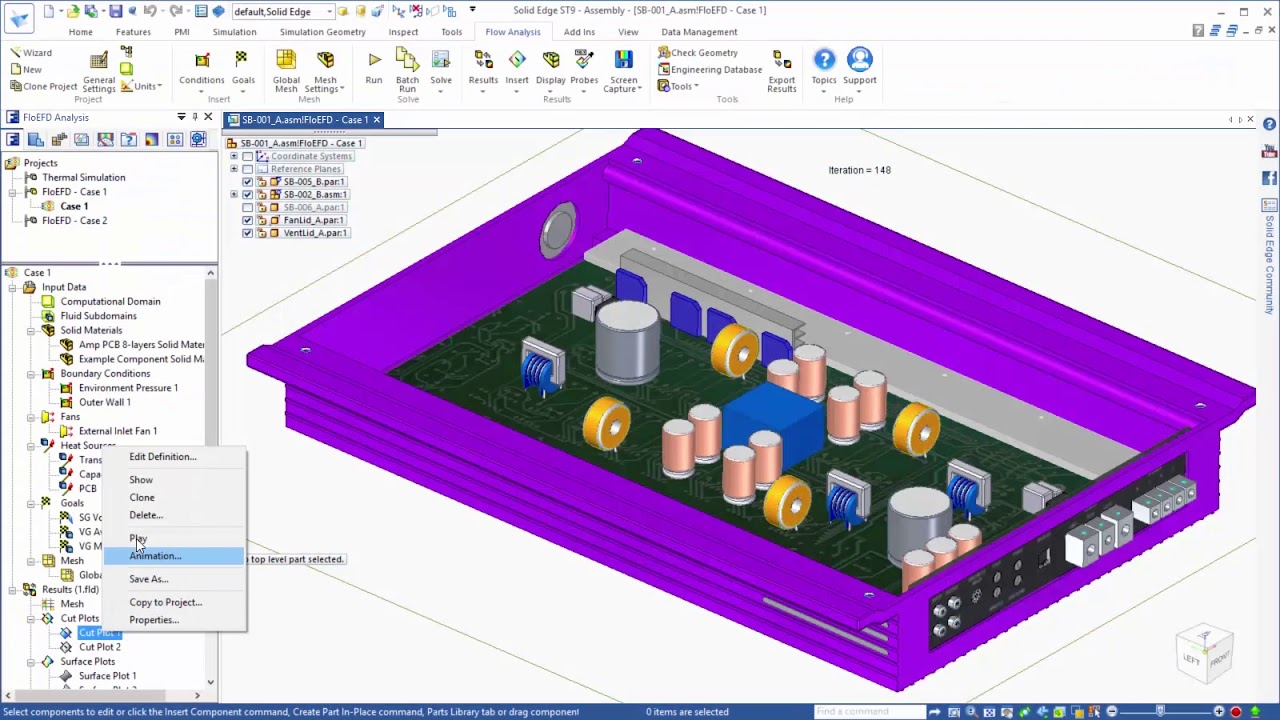 FloEFD - Flow Simulation for Solid Edge
